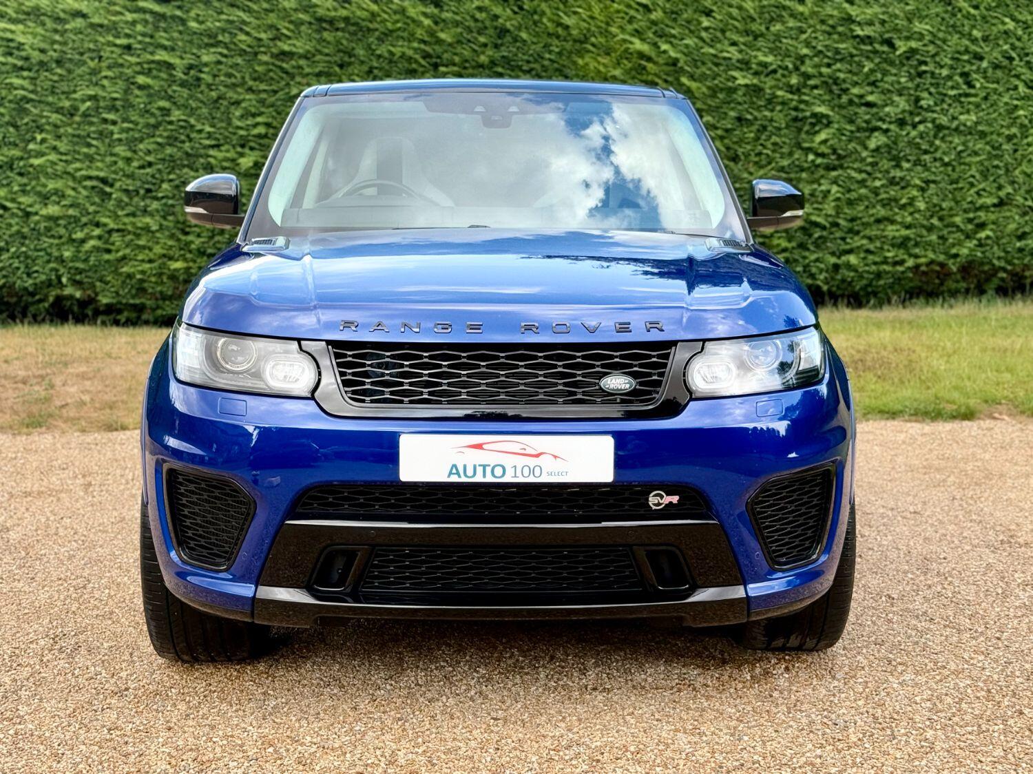Used LAND ROVER RANGE ROVER SPORT 2017 Blue for sale - £34850 in ...